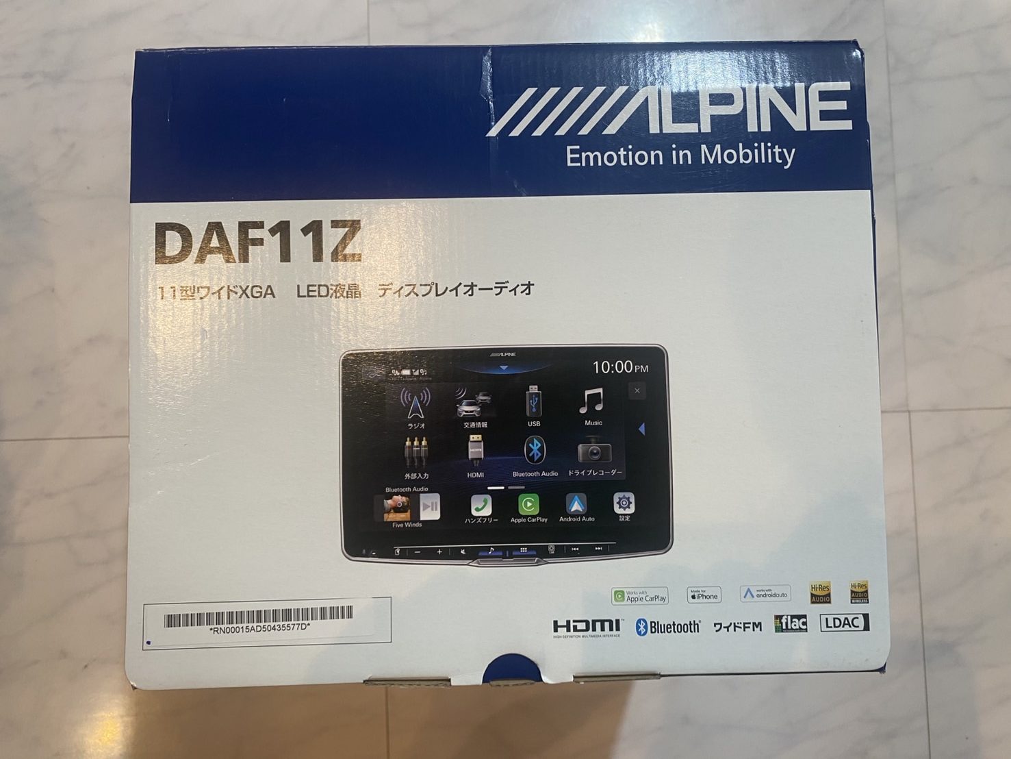 ジムニーノマドにアルパインディスプレイオーディオBIG DA11取付 | 静岡県島田市カー用品・持込・取付 -工房車