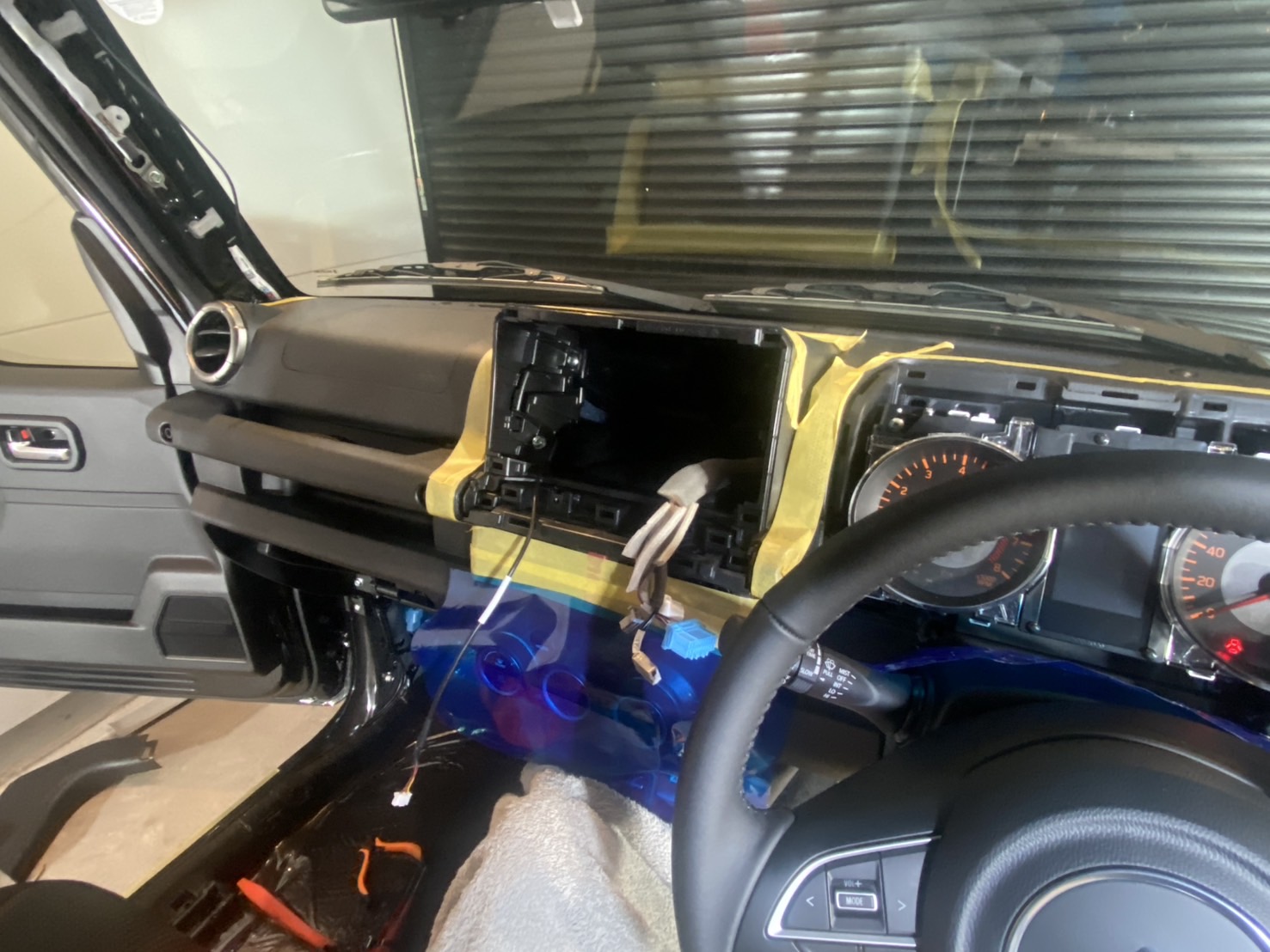 ジムニーノマドにアルパインディスプレイオーディオBIG DA11取付 | 静岡県島田市カー用品・持込・取付 -工房車